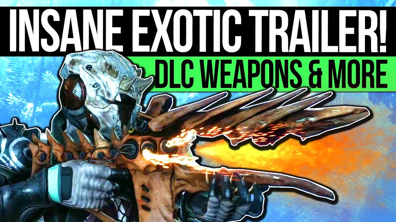 Destiny 2 | INSANE NEW EXOTIC TRAILER! Hive Weapon, Armor Showcase, 10 ...