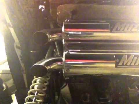 Polaris RZR 1000 Muzzy"s Exhaust - YouTube