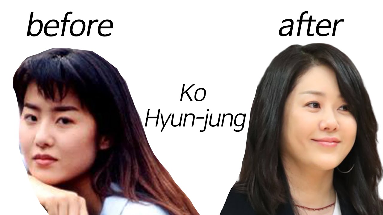 Go Hyun-jeong before and after - YouTube