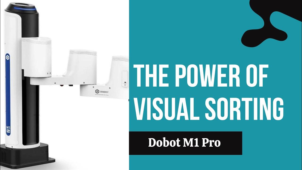 Unleash the power of visual sorting with Dobot M1 Pro! @DobotArm #robotics #industrialrobotics ...