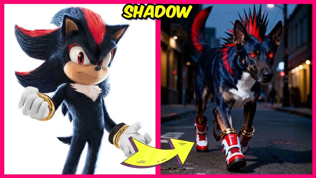💥🦔 Sonic the Hedgehog 3 Characters as Dogs 🐕‍🦺 + Who Said It Quiz And ...