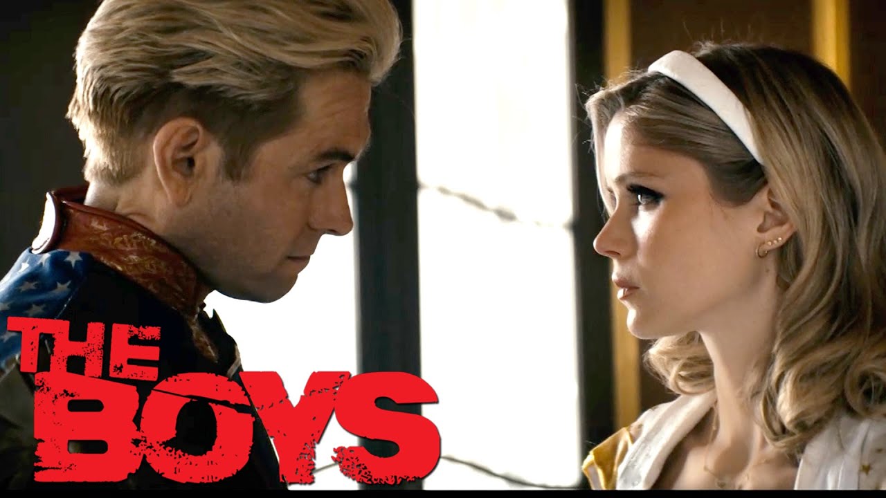 The Boys | Homelander Blackmails Starlight - YouTube