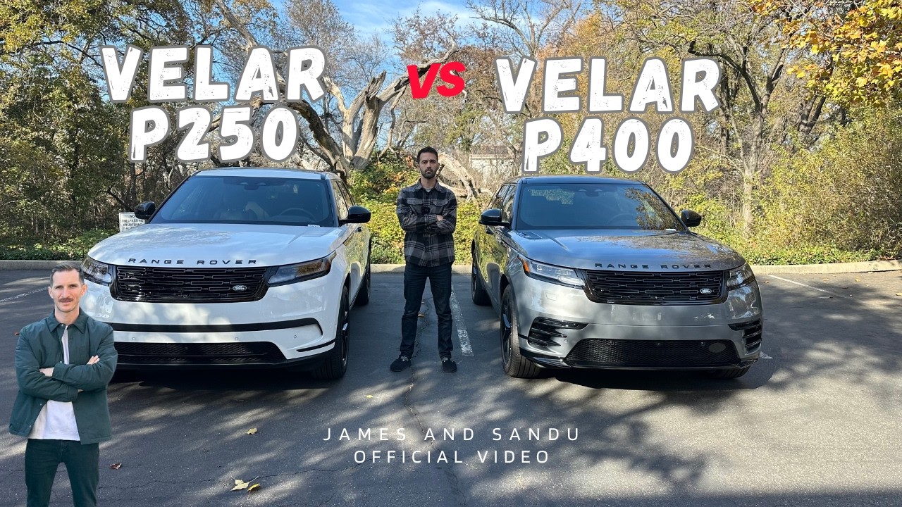 Comparison Velar S P250 vs Velar Dynamic SE P400 - YouTube