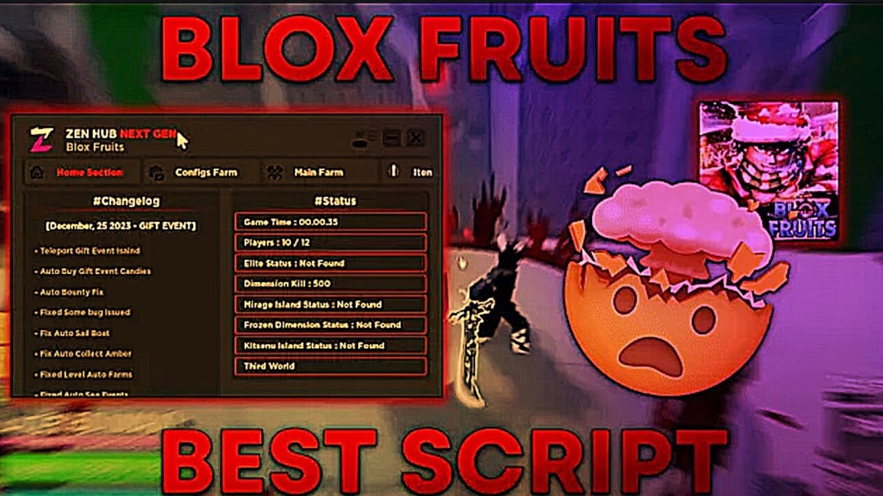 Blox Fruits Zen Hub Script - Newest & Latest Update, 2024!! 🔥🔥 (Best ...