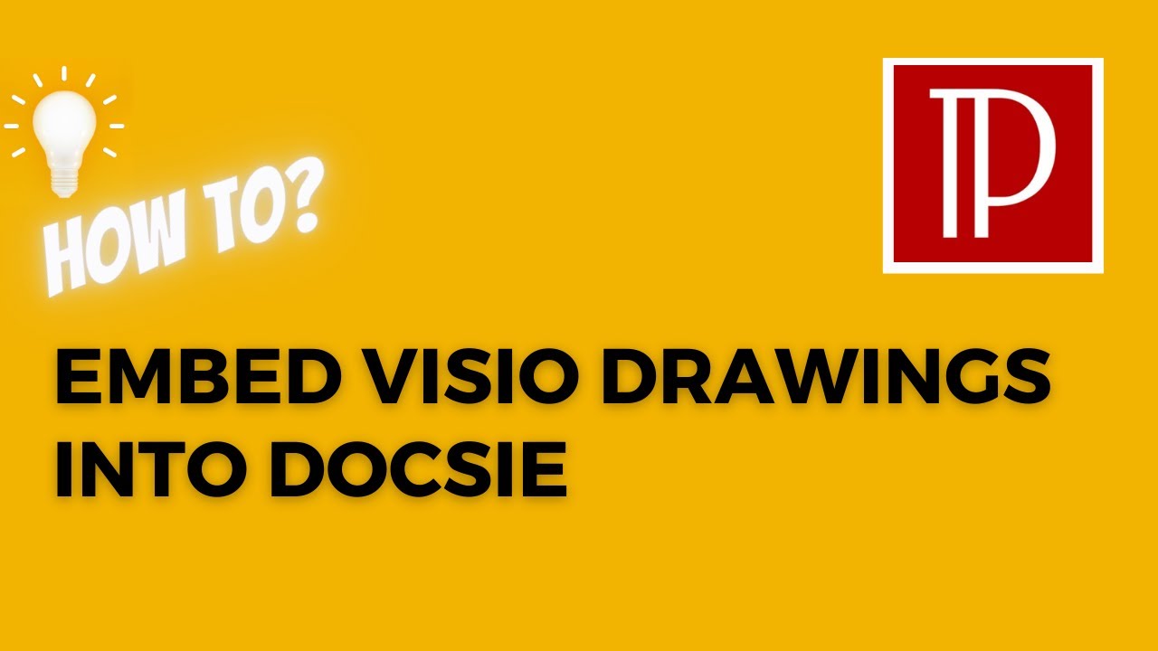 Embed Visio Drawings into Docsie - YouTube