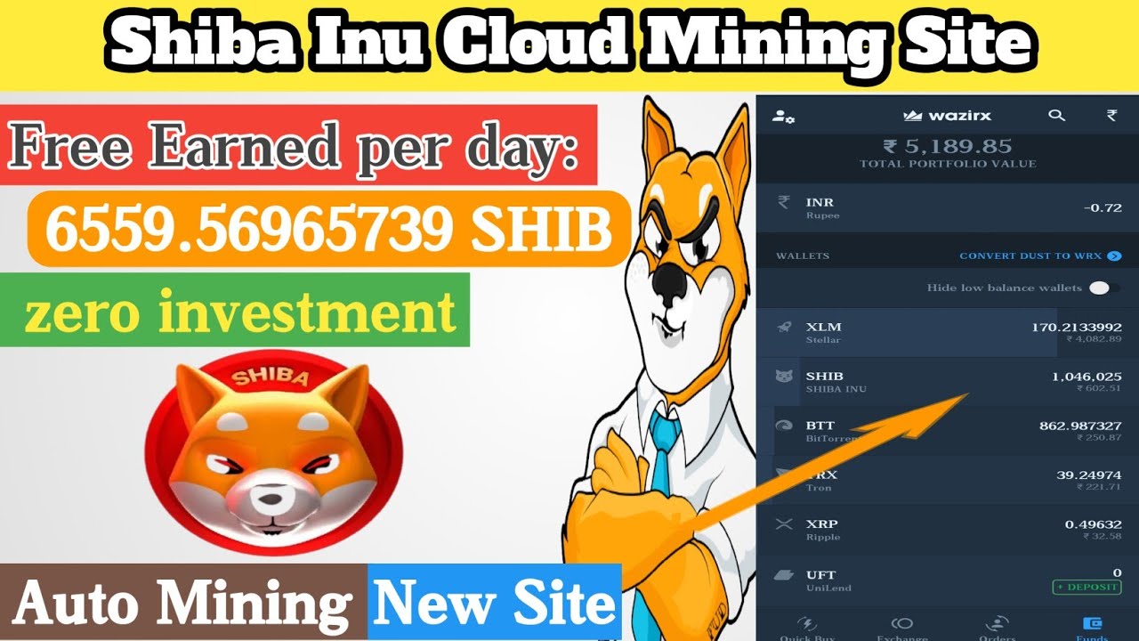 Per Day Earn 6559 SHIB|Free Shiba Inu Cloud Mining Site|Zero investment ...