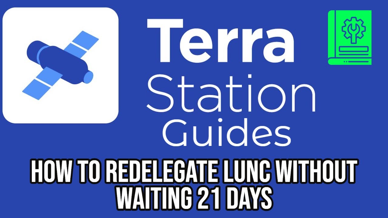Terra Luna Classic Guides : How To Redelegate LUNC Without Waiting 21 Days - YouTube