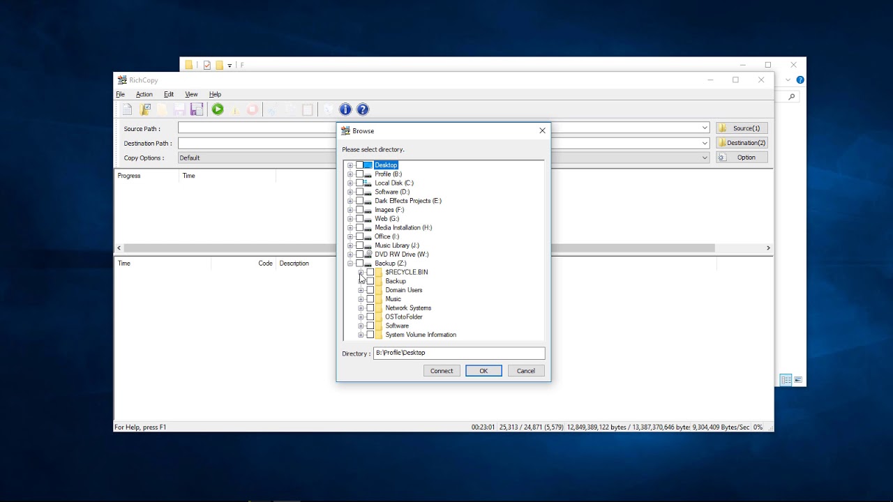 Transferring Files in Windows with RichCopy Fast and Complete - YouTube