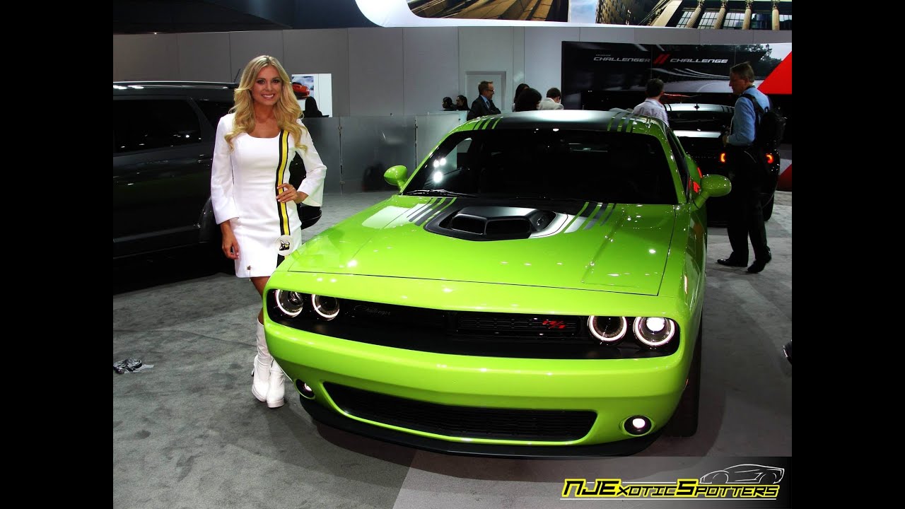 2015 Dodge Challenger Debut (2014 NY Auto Show) - YouTube