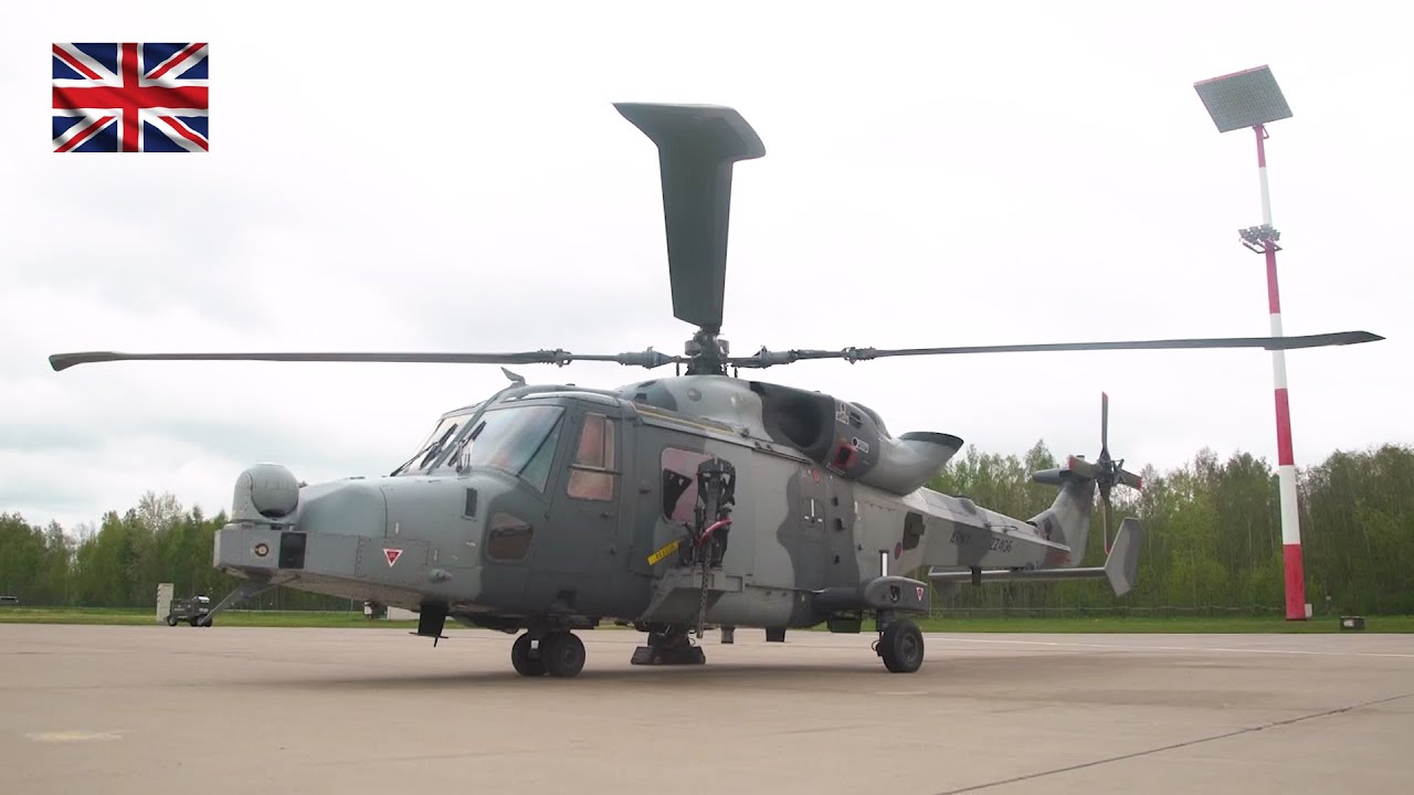 British Army Wildcat reconnaissance helicopters on deployment in ...