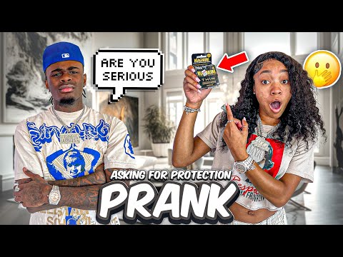 CONDOM PRANK ON WOODA *BAD IDEA*