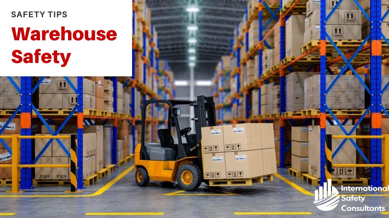 Warehouse Safety - Forklift causes all racks in warehouse collapse ...