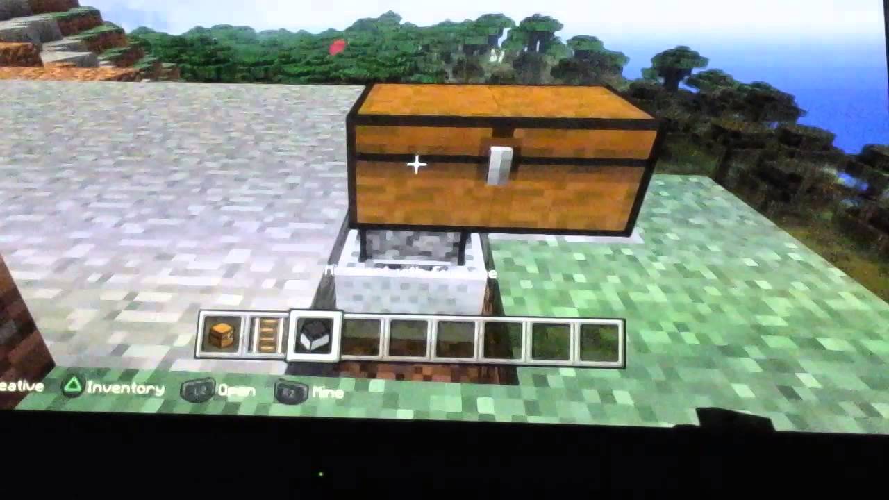 Kako uzeti stvari iz chesta minecraft tutorijal - YouTube