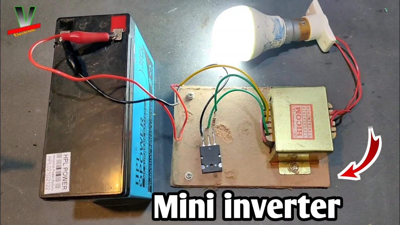 100 watt inverter | mini inverter kaise banaye | how to make inverter ...