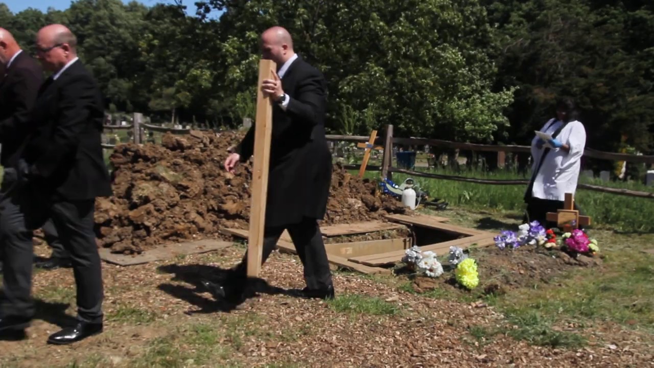 Hugh Smikle Burial Committal Prayers - YouTube
