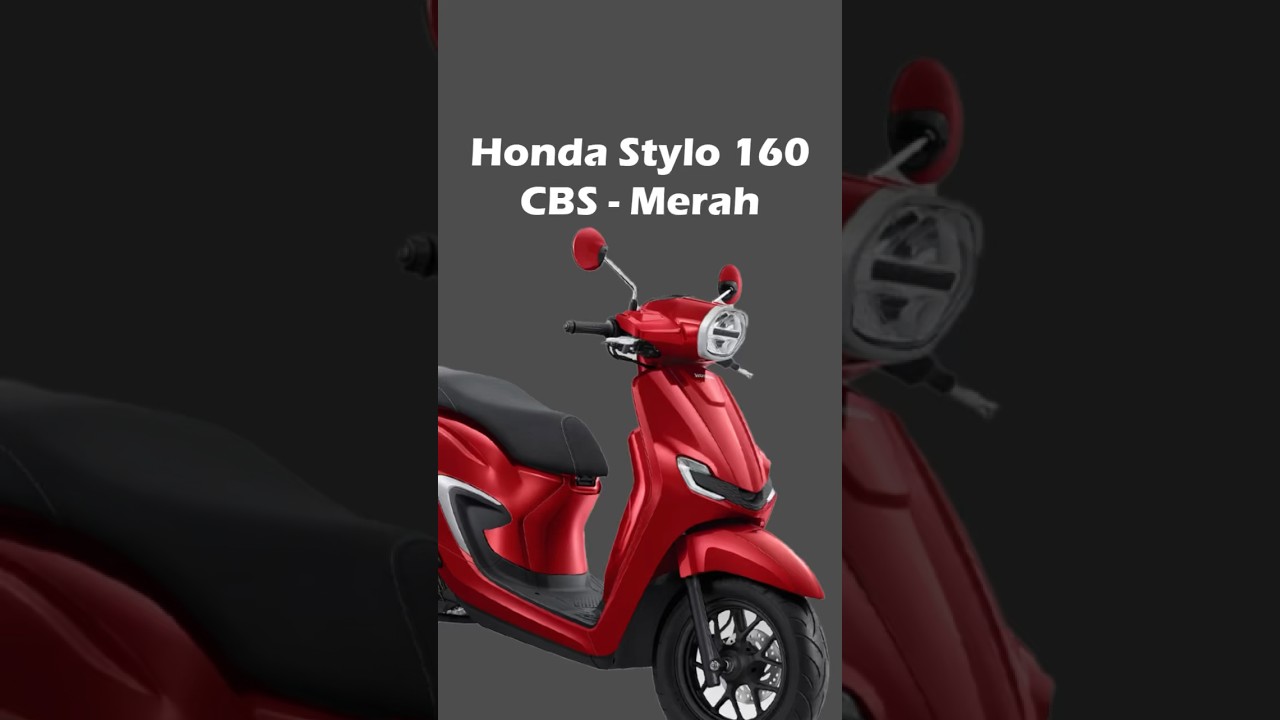 Honda Stylo 160 Warna Merah Glossy #stylo160 #hondastylo160 #rpmsuper ...