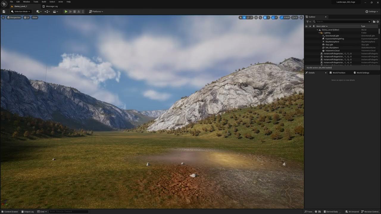 3600 Square KM Playable Procedural Landscape - Painting Landscape ...