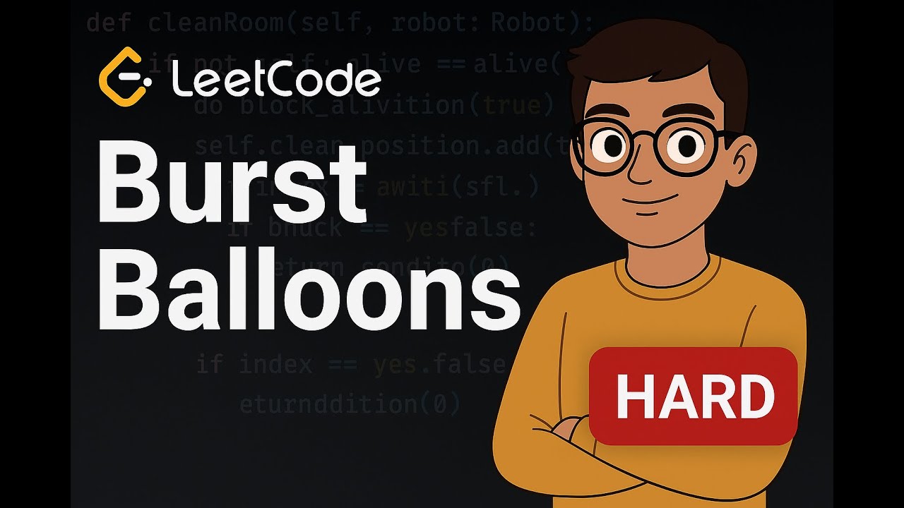 Dynamic Programming: Burst Balloons - Leetcode 312 - C++ - YouTube