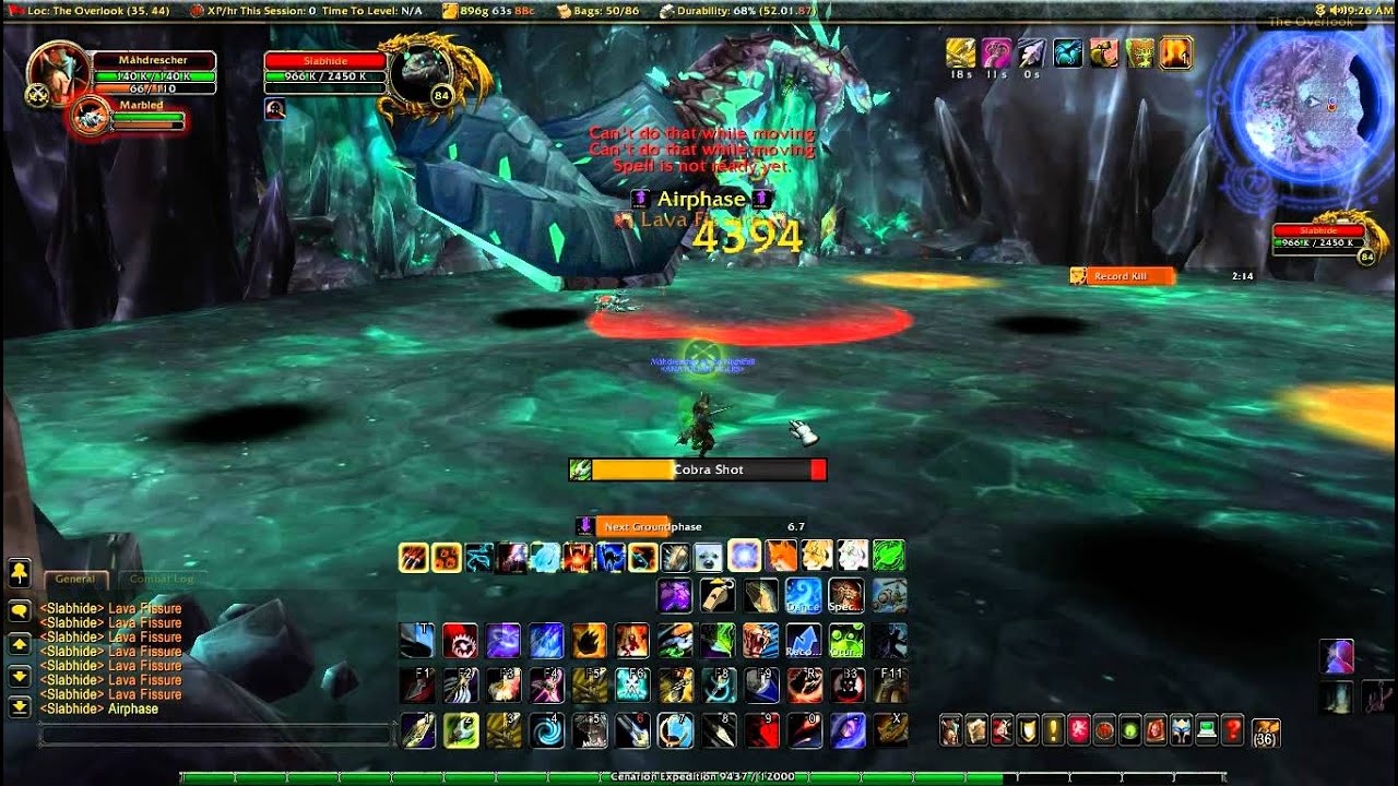 World Of Warcraft - The Stonecore Mount Farm[N] Solo - YouTube