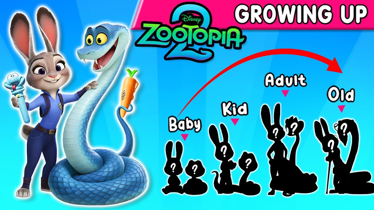 🔥Growing Up Judy and Gary Snake ~ Guess What Happens Next Zootopia 2 ...