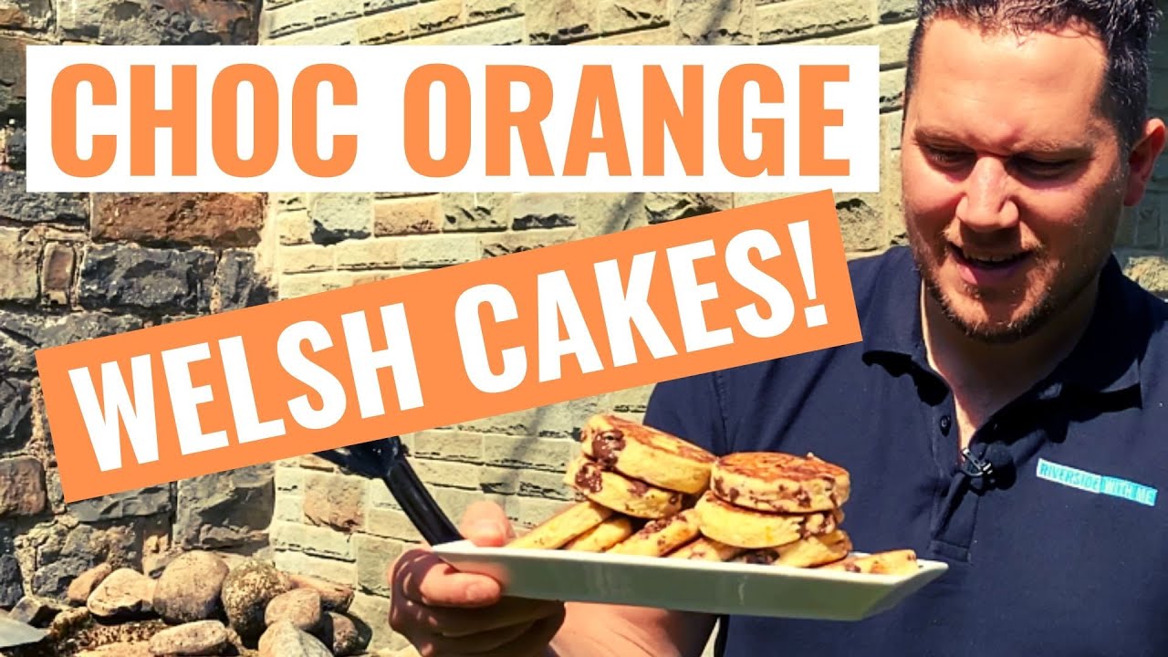 Chocolate Orange Welsh Cakes On A BBQ - Delicious! - YouTube