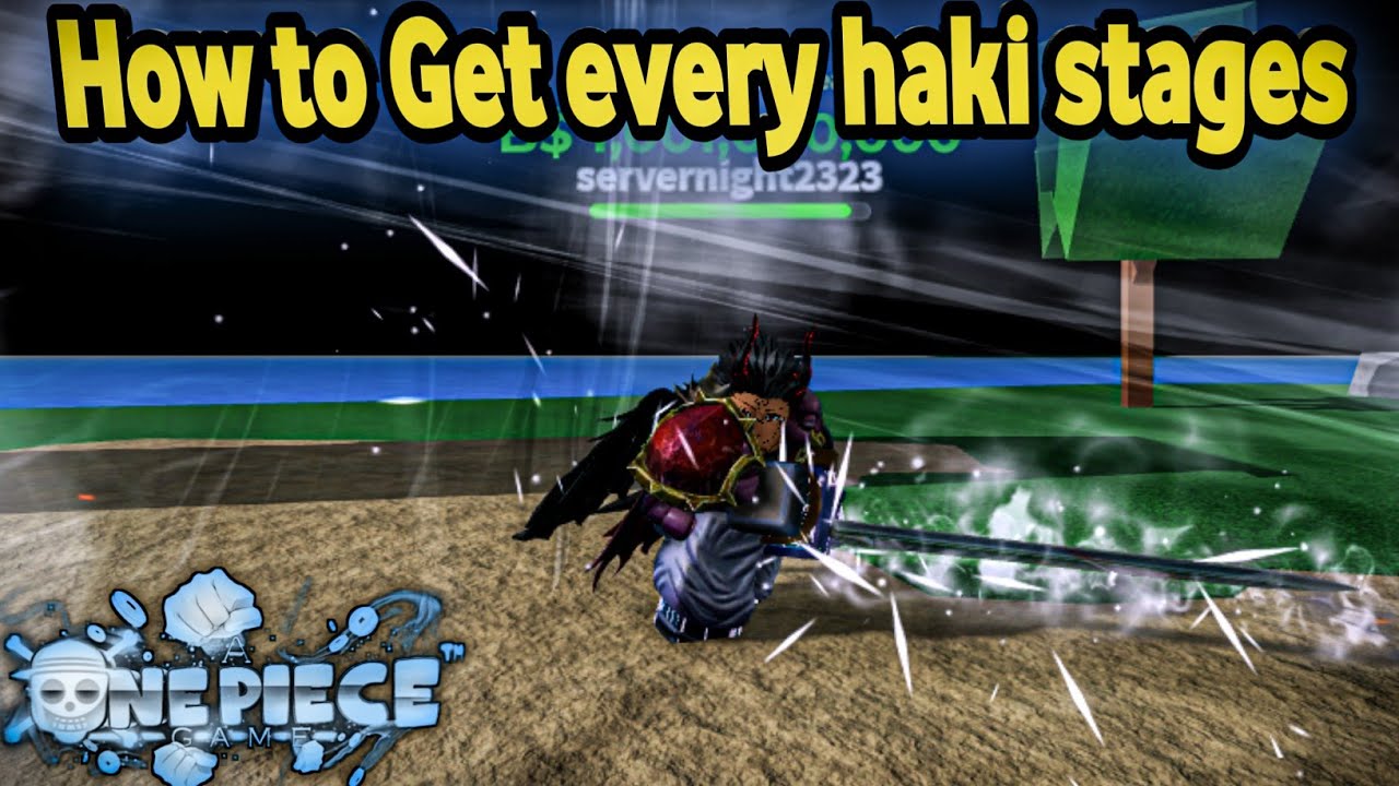 [AOPG] How to get every Haki stage | A one piece game - YouTube