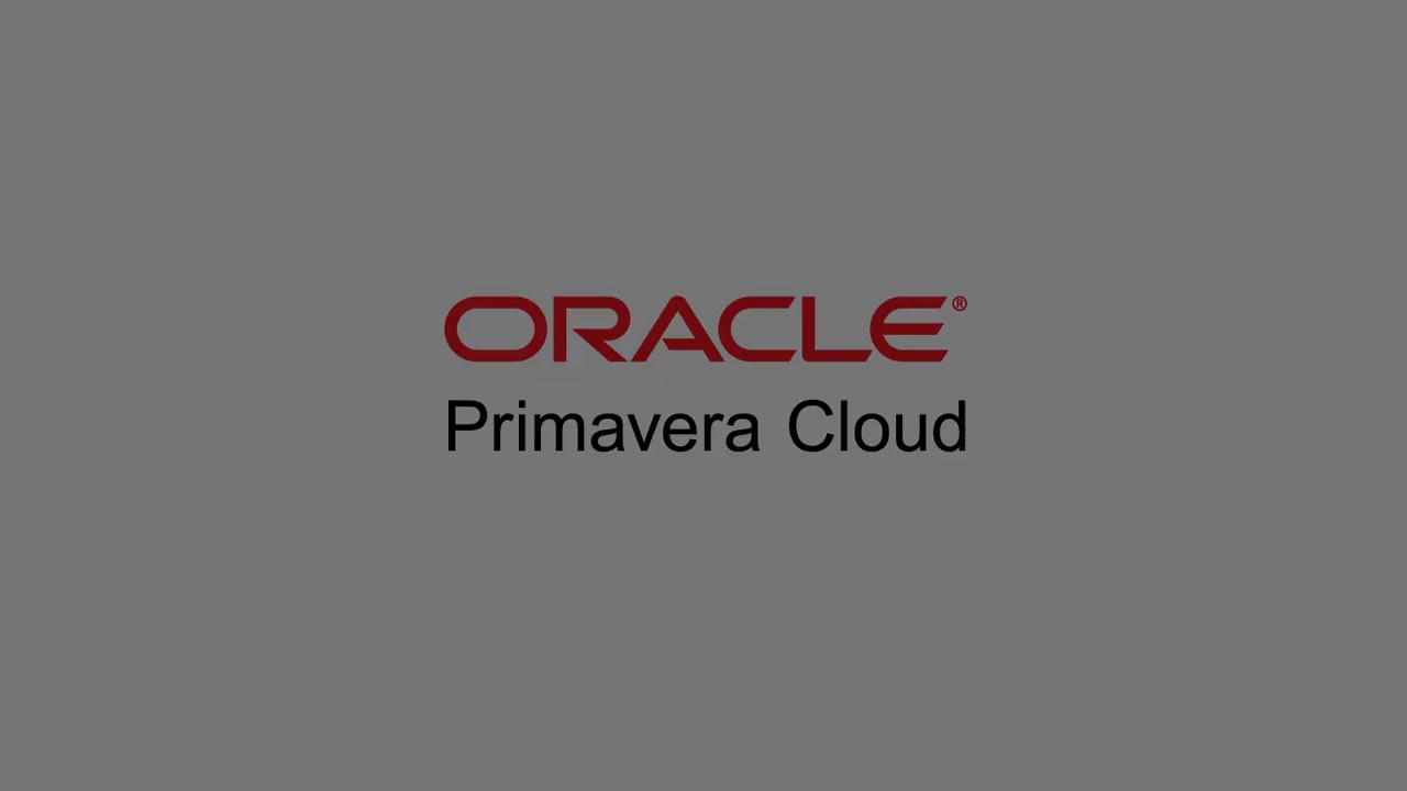 Overview del Oracle Primavera Cloud - YouTube