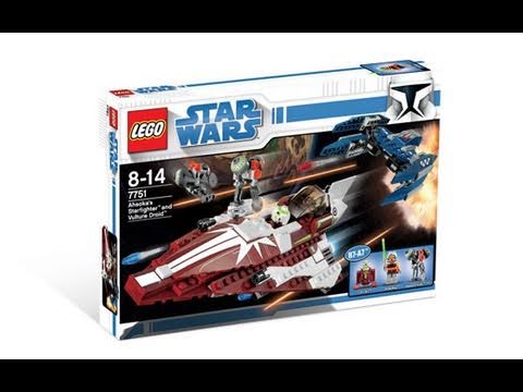 LEGO Star Wars 7751 Ahsoka's Starfighter and Vulture Droid™ Review ...