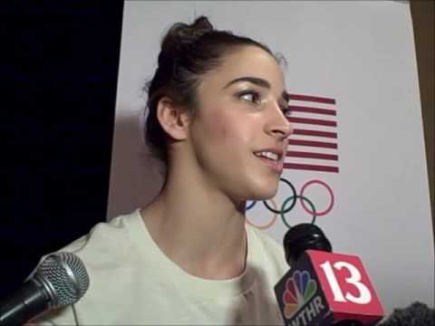 Aly Raisman interview about Rio 2016 Olympics