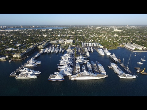 Rybovich Superyacht Marina - Aerial Tour - YouTube