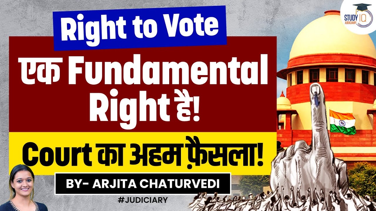 Right to Vote Article in Indian Constitution | Right to Vote in India ...
