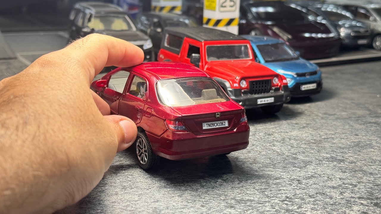 Honda city by centy toys | Scale model modifications - YouTube