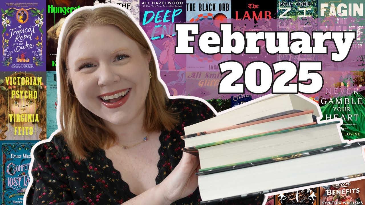February 2025 New Books | Anticipated Book Releases - YouTube