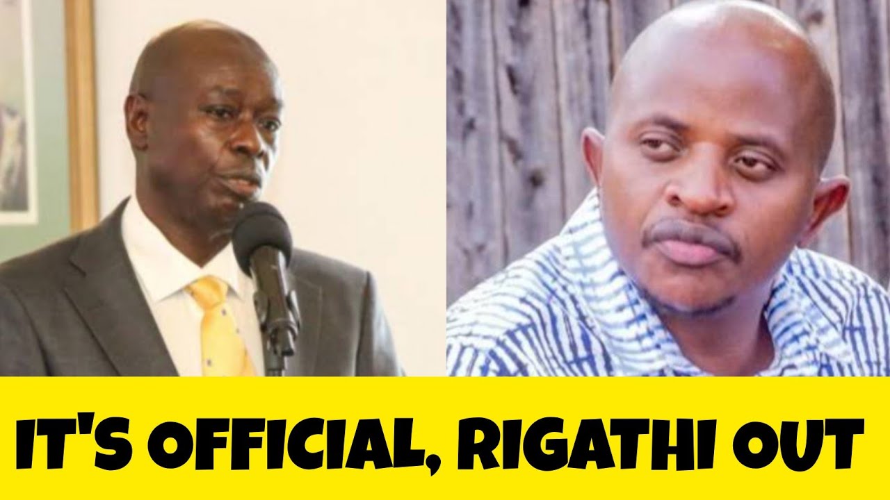 An IMPEACHMENT against Rigathi ready for tabling by Mathira Mp Erick ...