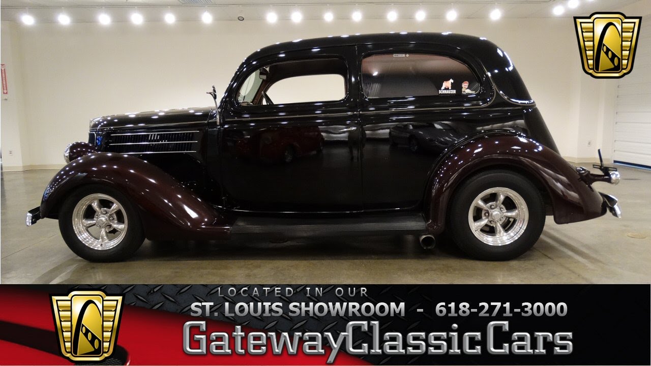 1936 Ford Slantback - Gateway Classic Cars St. Louis - #6430 - YouTube