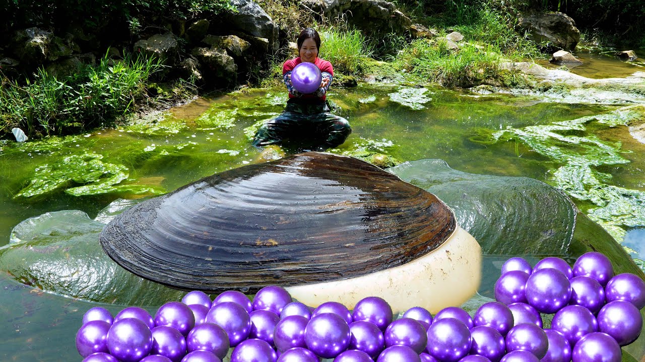 🎁🎁Pry open the giant clam and give me good luck, I got the most ...