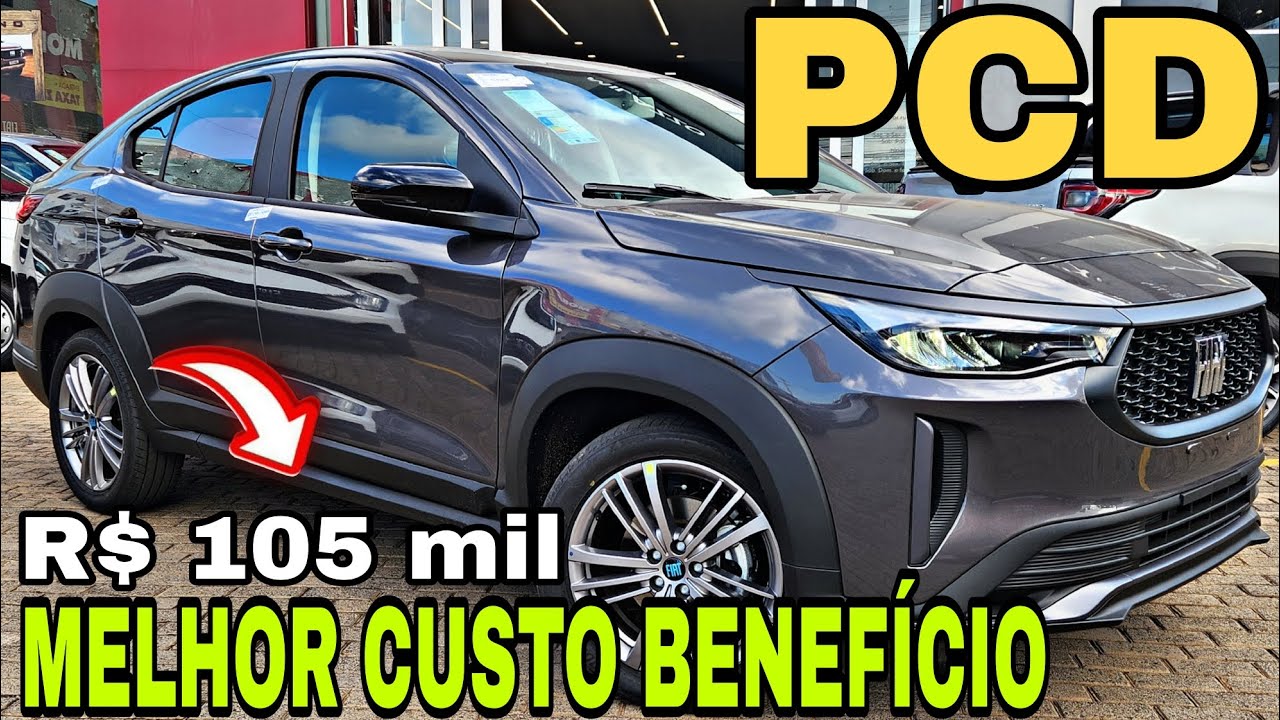 NOVO FIAT FASTBACK T200 2025 EM DETALHES | VERSÃO DE ENTRADA PARA PCD ...