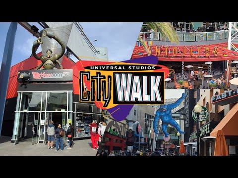 Universal Studios Hollywood City Walk | February 2021 - YouTube