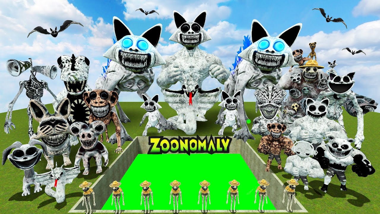 Epic Battle: Defeating the Zoonomaly Monster & Sprunki Incredibox in ...