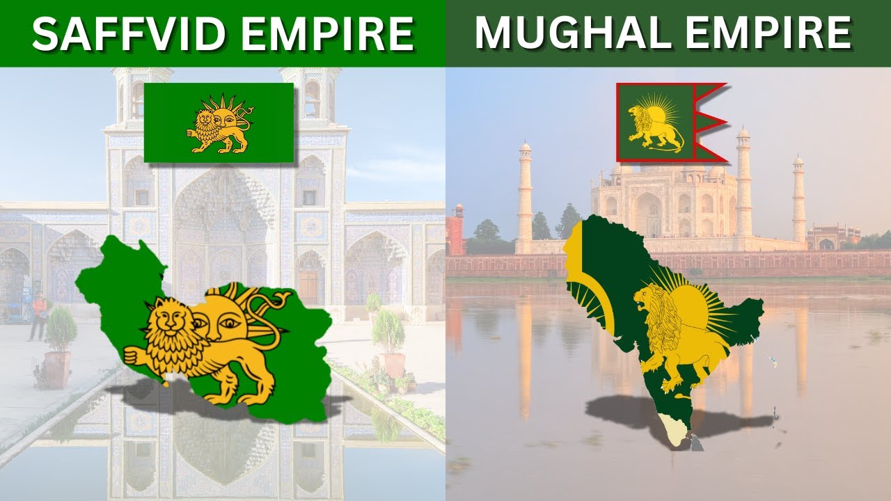 Safavid Empire vs Mughal Empire | Empire Comparison | JS Production ...
