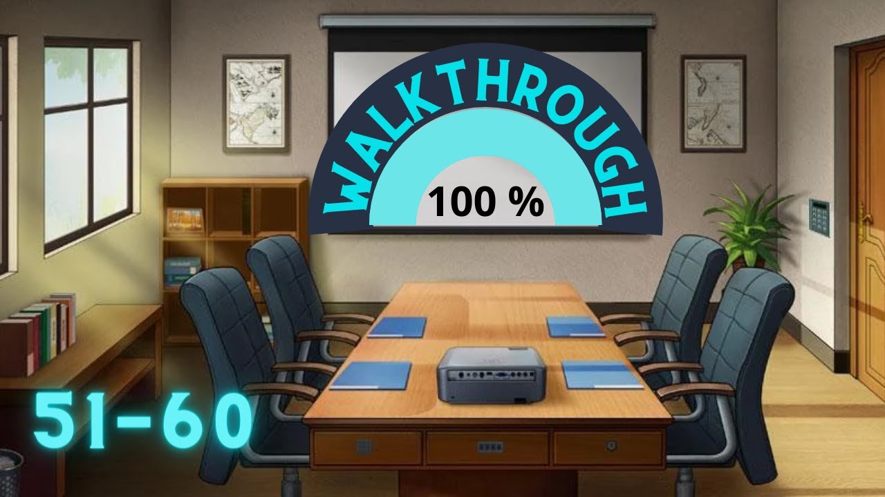 Room Escape Contest 2 - Walkthrough level 51 to 60. - YouTube