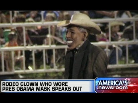 Obama Mask Rodeo Clown Gets Death Threats, Taste Of Reality Tuffy ...