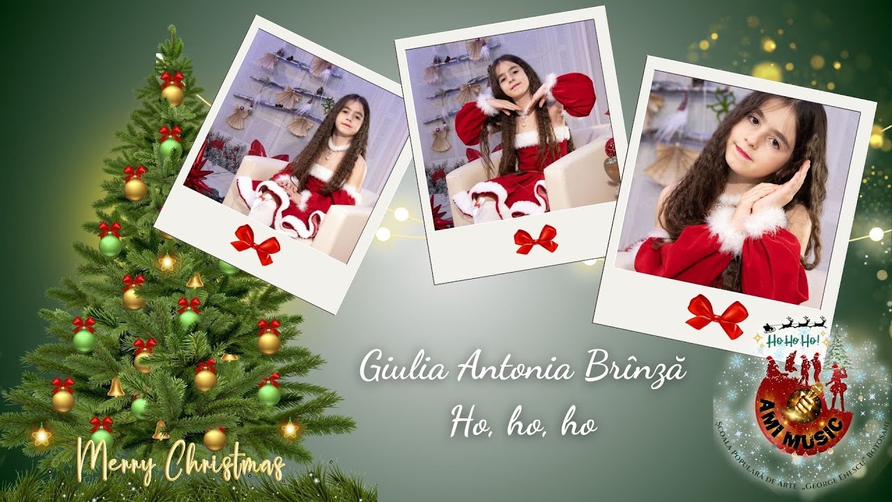 GIULIA ANTONIA BRÎNZĂ - Ho, ho, ho (cover) - Școala Populară de Arte ...