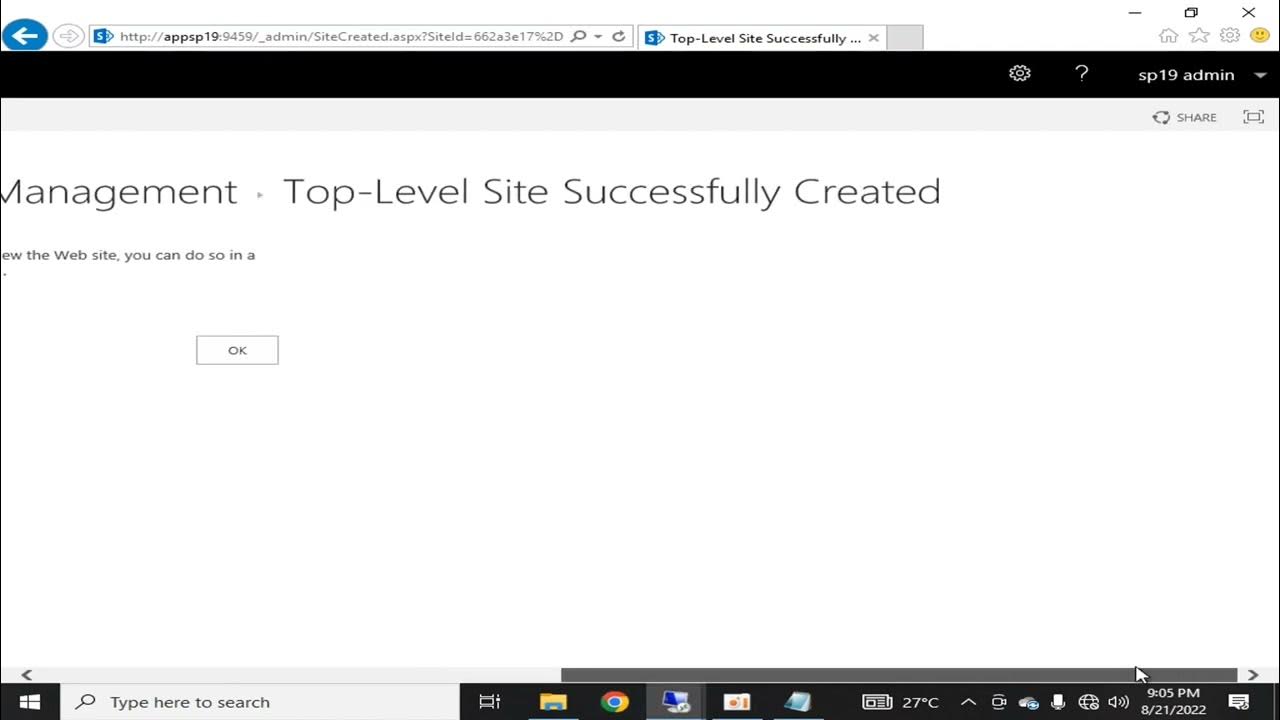 Create SharePoint Enterprise Search Centre in SharePoint 2019 onPrem | Microsoft SharePoint 2019 ...
