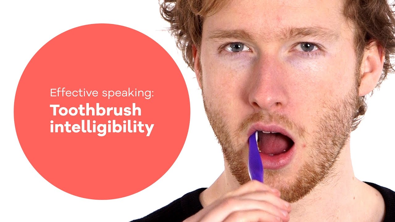 Vocal exercise - Speaking #1: Toothbrush intelligibility - YouTube