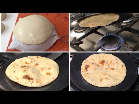 Tandoori Roti On Tawa - The Perfect No Knead Tandoori Roti without ...