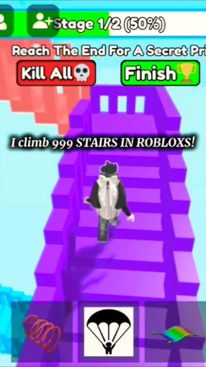 I CLIMB 999 STAIRS IN ROBLOXS!?! #roblox #robloxshorts #robloxstudio #robloxedit #robloxshort ...