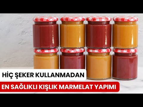 2 FARKLI ÇEŞİT ŞEKERSİZ KIŞLIK MARMELAT TARİFİ