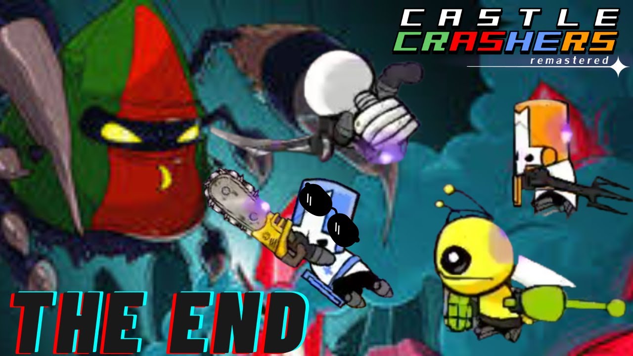 Four stupid knights vs The evil wizard | castle crashers part 20 - YouTube