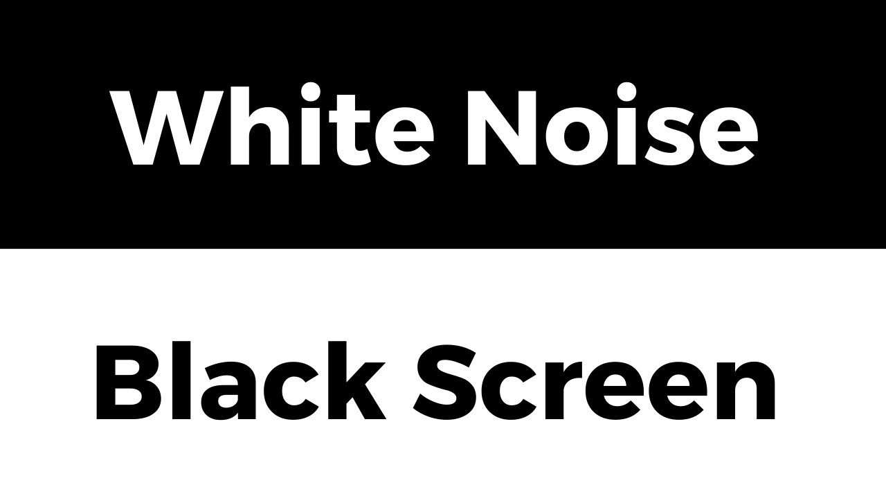 White Noise Black Screen 2 Hours No Ads #whitenoisenoads #blackscreen # ...
